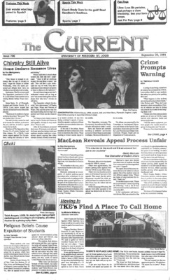"Current, September 30, 1991" by University of Missouri-St. Louis