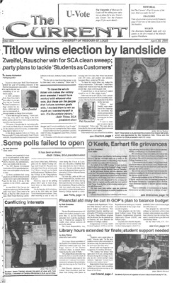 "Current, April 24, 1995" by University of Missouri-St. Louis